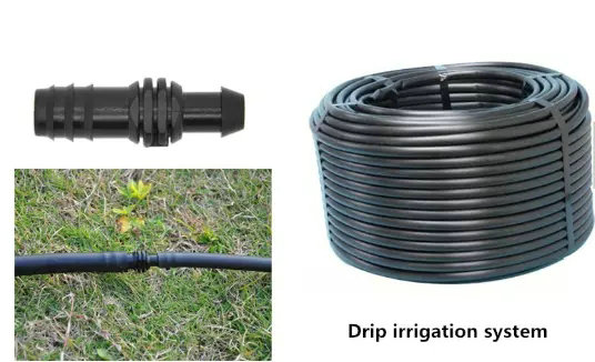 Plastic Drip Tape Fittings Light Weight Drip Line Fittings Dn12 16 20 25mm