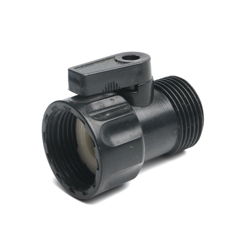 Plastic Garden Irrigation Valve Connectors 3/4" Male To Female Thread ...