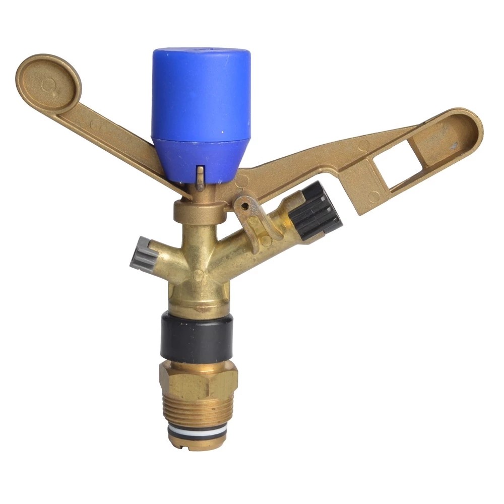 3/4" Impulse Water Sprinkler Brass Material Painted Surface Full Circle
